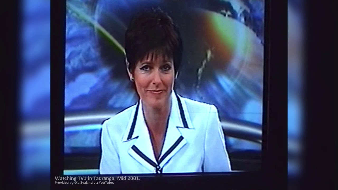 Watching New Zealand News on TV in 2001 - YouTube