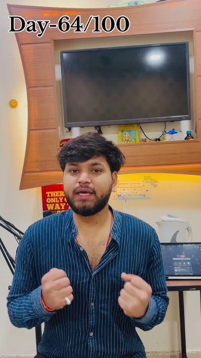 Day-64 of #100daysofcodingchallenge #collegeexperience #alokspeaks #motivation #striver - YouTube
