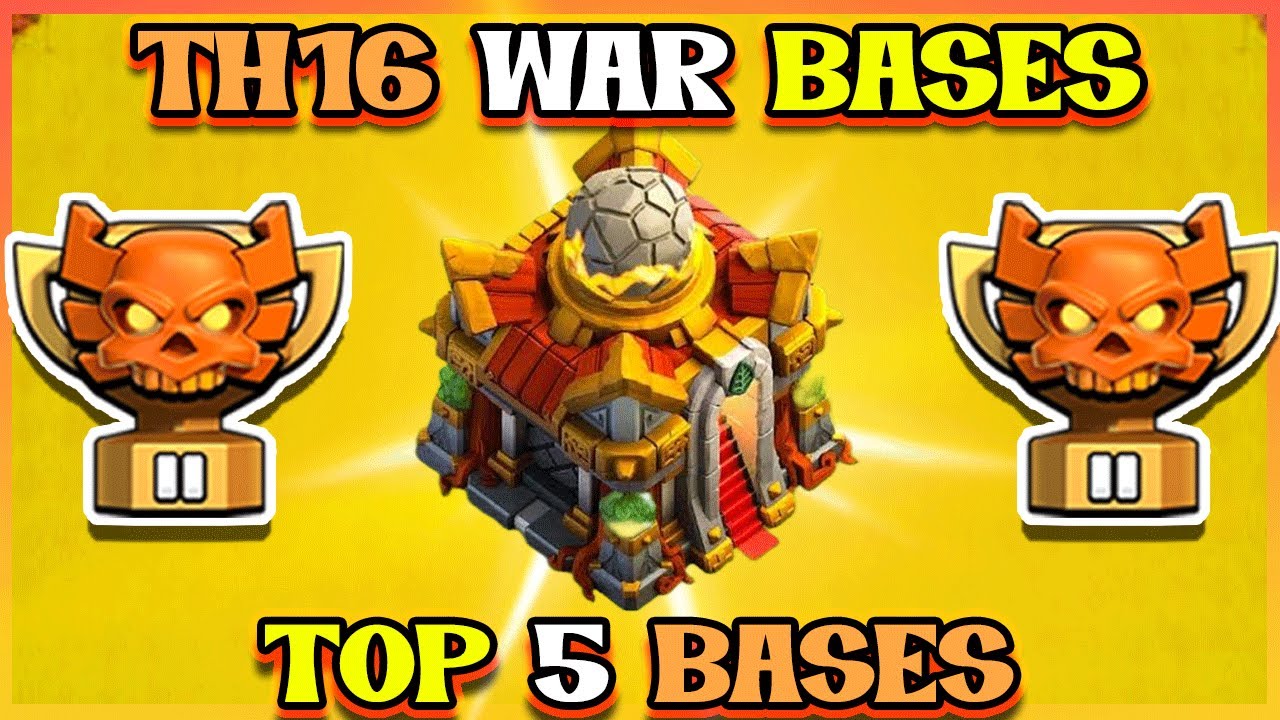 Th16 war base | Best th16 anti 3 star war base | Town hall 16 bases ...