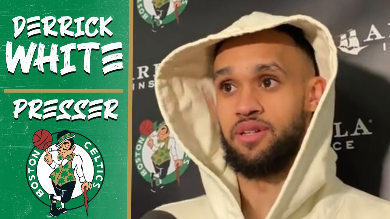 Derrick White Postgame Interview | Celtics vs Knicks - YouTube