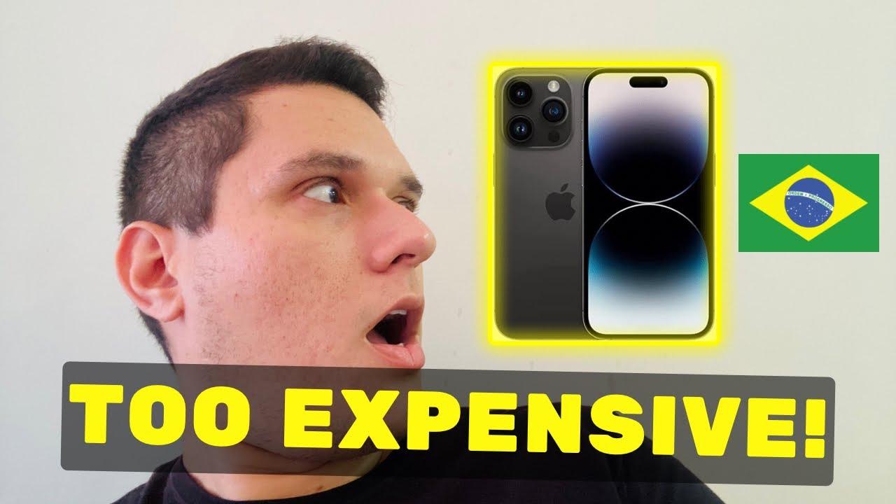 How much does an iPhone cost in Brazil 2022 (unbeliveable). - YouTube
