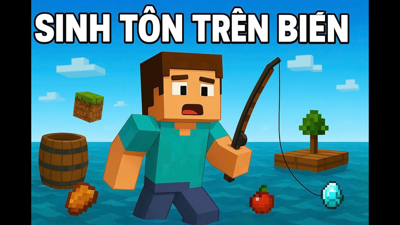 Liệu tôi có thể sống sót 100 ngày trên biển ? - YouTube