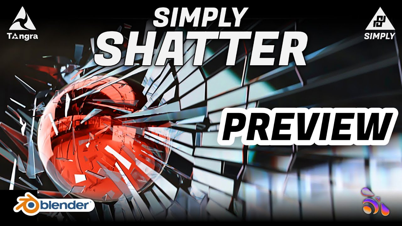 Simply Shatter - Preview Blender Addon - YouTube