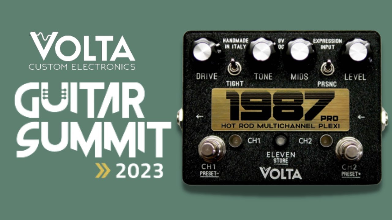 A pedal company you should know: Volta Custom Electronics at Guitar ...