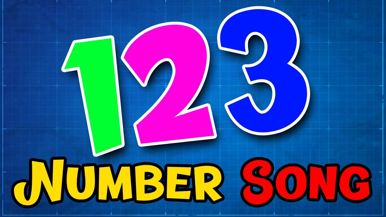 1,2,3 NUMBER SONG - YouTube