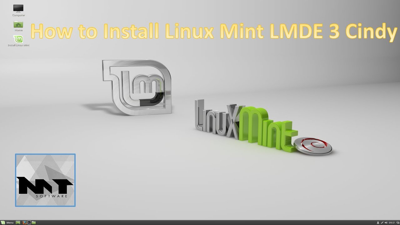 How To Install Linux Mint LMDE 3 Cindy - YouTube