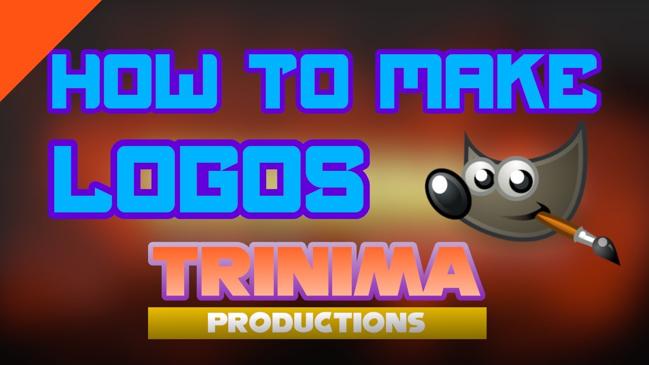 How to Make Logos using GIMP - Tutorial - YouTube