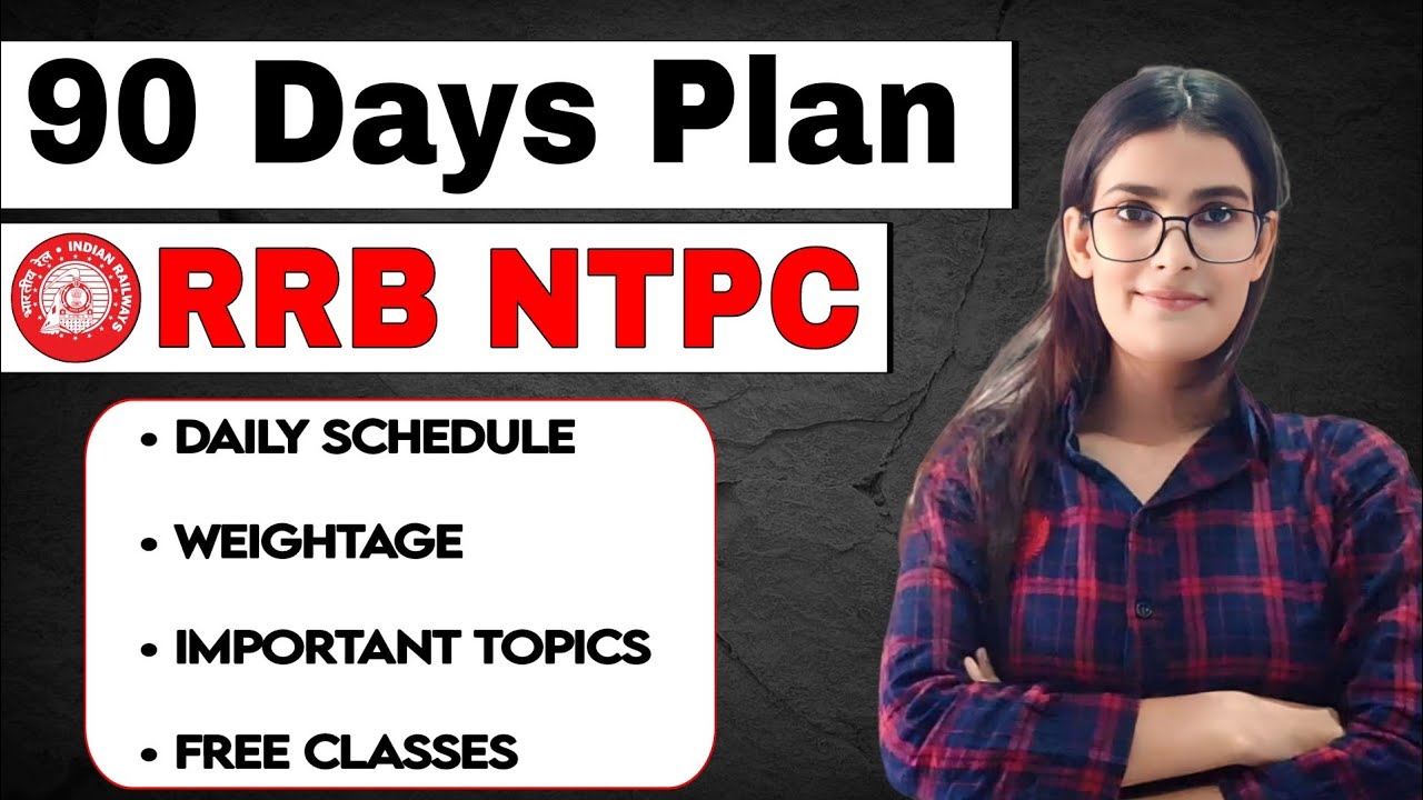 RRB NTPC 90 days Strategy | TARGET 🔥l| #rrb #rrbntpc #rrbntpc2024 #ntpc - YouTube