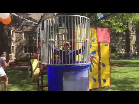 Duke Basketball's Grayson Allen Dunks Econ Professor Connel Fullenkamp ...