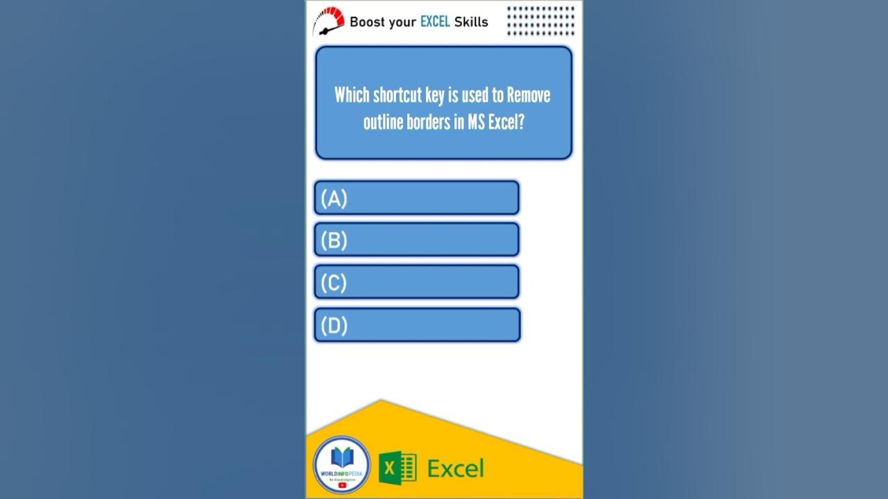 MS Excel Shortcut To Add Outline Borders exceltutorial mexcel ms-excel-shortcut-to-add-outline-borders-exceltutorial-mexcel