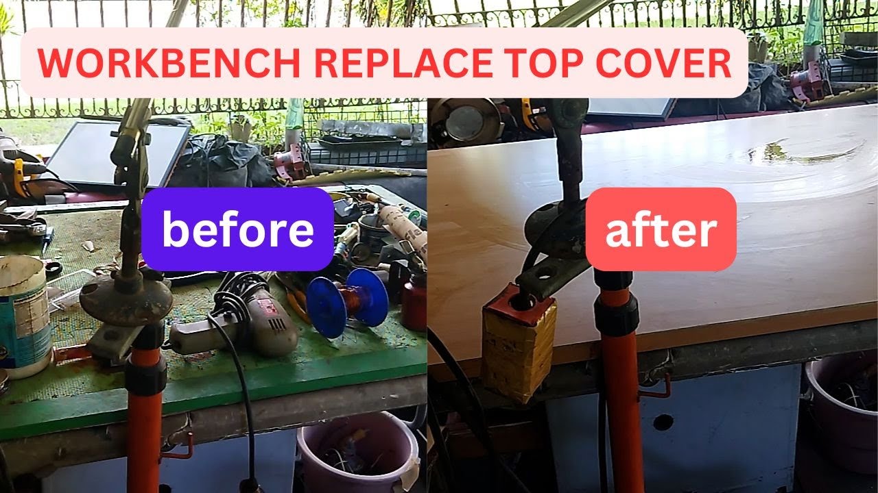 WORKBENCH REPLACE TOP COVER - YouTube