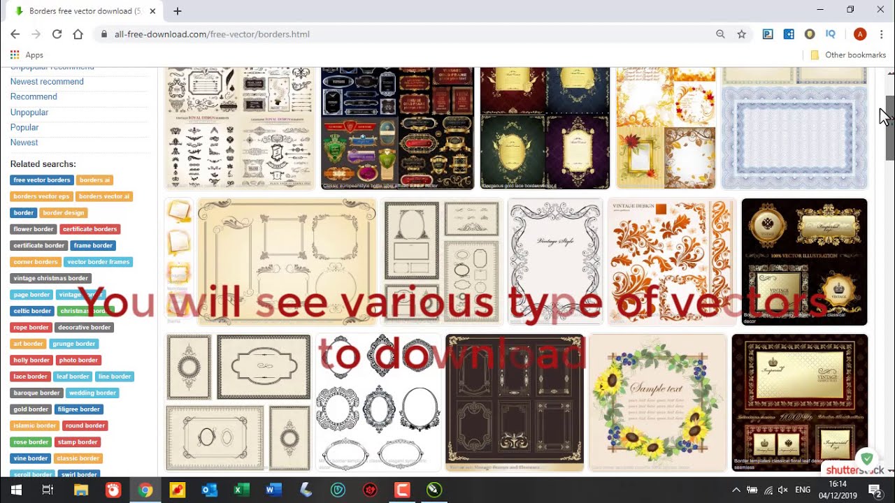 How to get Clipart and open EPS file in coreldraw [Corel Draw] - YouTube