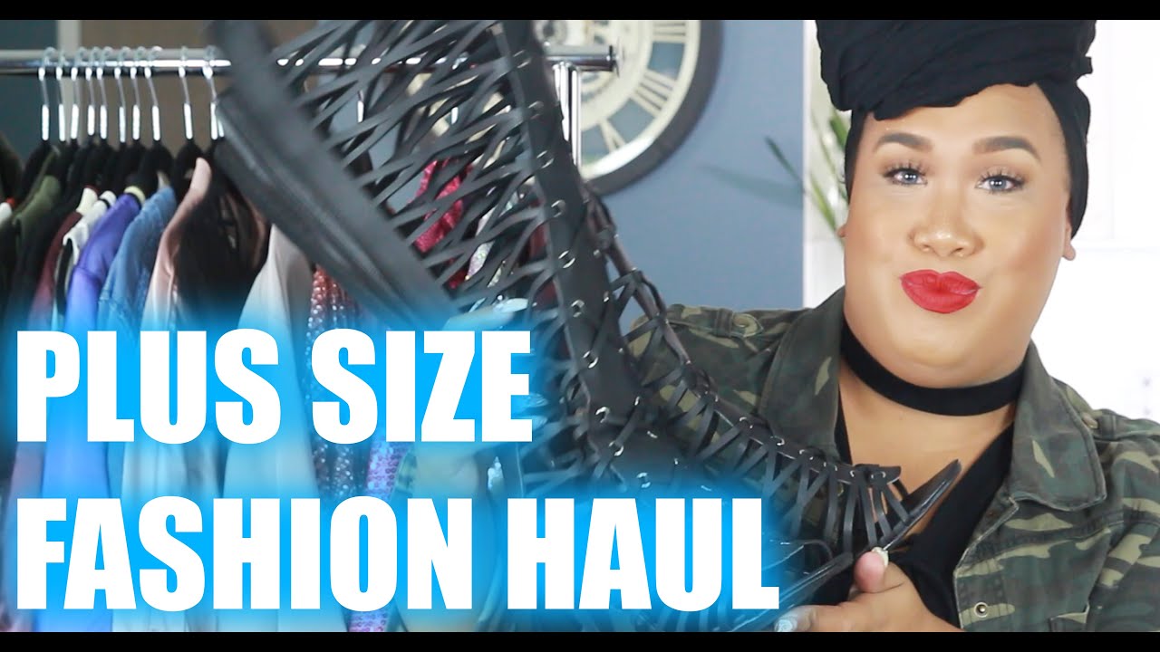 PLUS SIZE FASHION HAUL PatrickStarrr