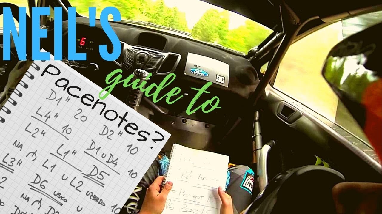 Neil's Guide to Rallying Pacenotes - YouTube