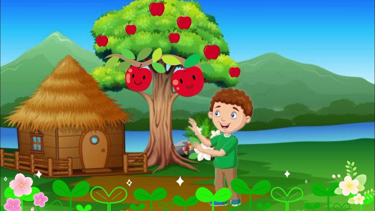 Apple Tree Song | Nursery Rhymes For Kids | Education With Ayesha - YouTube
