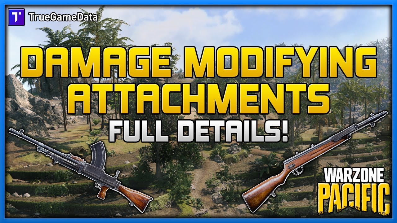 [WARZONE] How do the + / - damage attachments work in Caldera (WZ ...