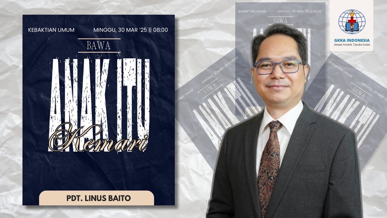 BAWA ANAK ITU KEMARI || PDT. LINUS BAITO - YouTube