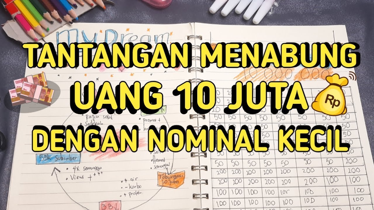 MENABUNG UANG 10 JUTA DENGAN CEPAT!!! - YouTube