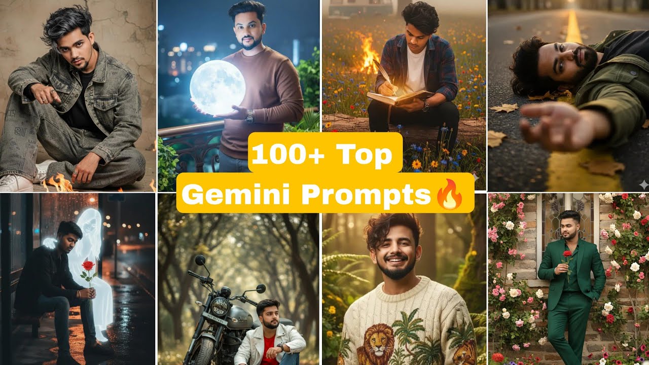 100+ New Gemini Photo Editing Prompt | Unlimited Google Gemini Prompt ...