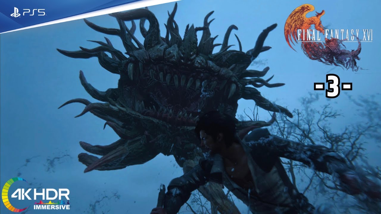 Final Fantasy XVI Veteran Run Pt.3 - "Blight" - Full Silent Walkthrough ...