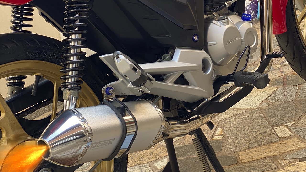 CHEGOU O ESCAPE DORE RETRÔ - TITAN 160 😍 - YouTube