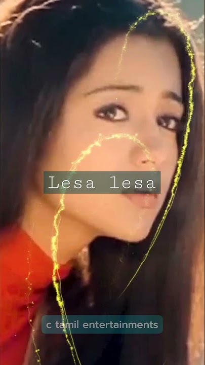 lesa lesa song 💕🥰/trisha/shaam/mathavan/movie 🎥-lesa lesa - YouTube