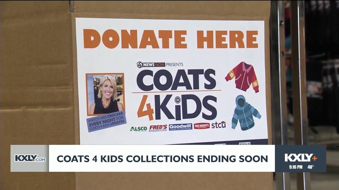 Coats 4 Kids collection ending soon - YouTube