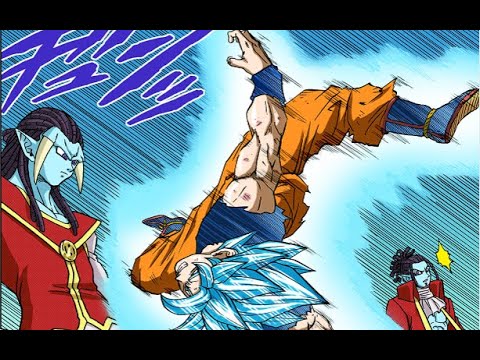GOKU VS GAS MANGA [COLOR]