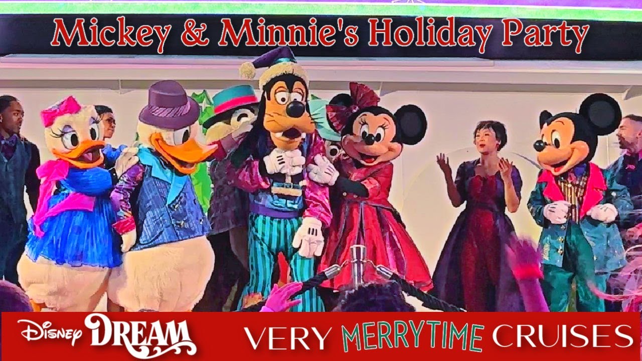 Disney Cruise Line: Very Merrytime Cruises - Mickey & Minnie's Holiday ...