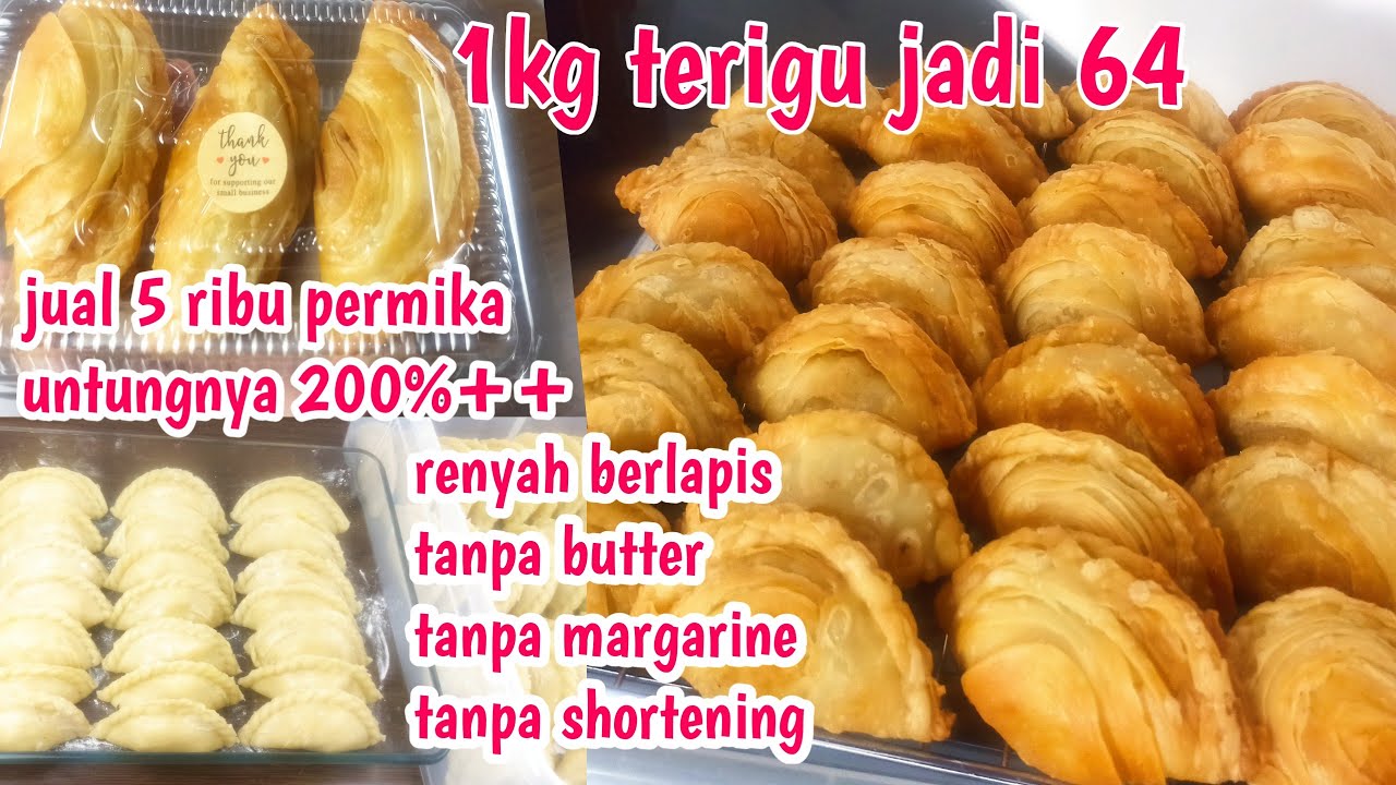 RESEP PASTEL KARIPAP UNTUK JUALAN ‼️RESEP PASTEL ISI KENTANG WORTEL ...