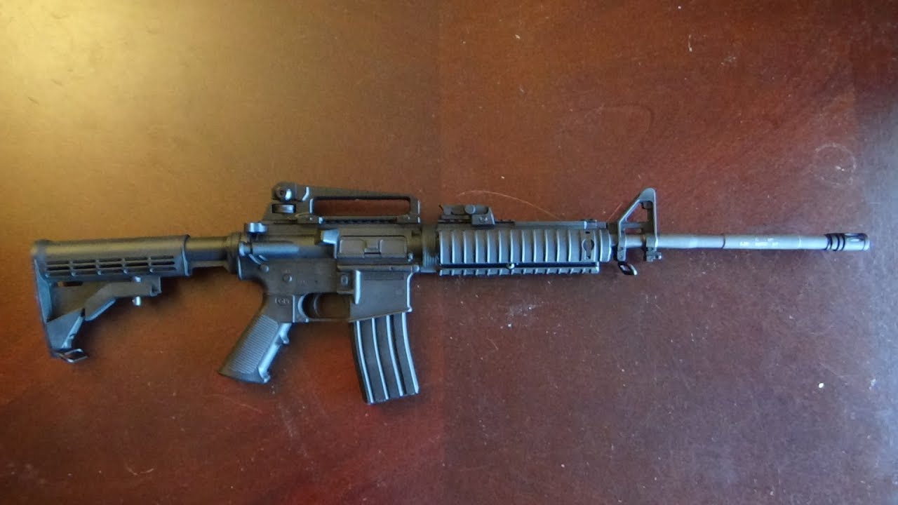 Umarex, Colt M4, Pellet Rifle, Part 2 - YouTube