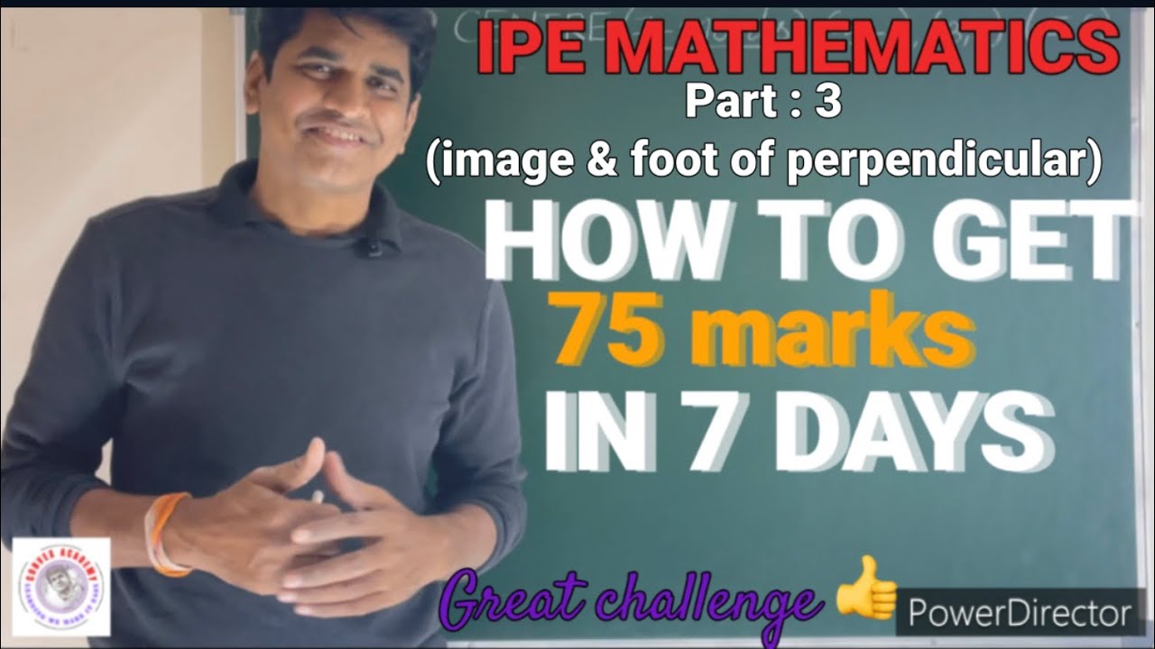 How to get 75 marks in 7 days (part 3) image & foot of the ...