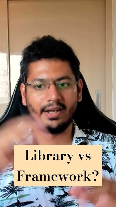 Library vs Framework? Whats the difference? #softwaredevelopment # ...