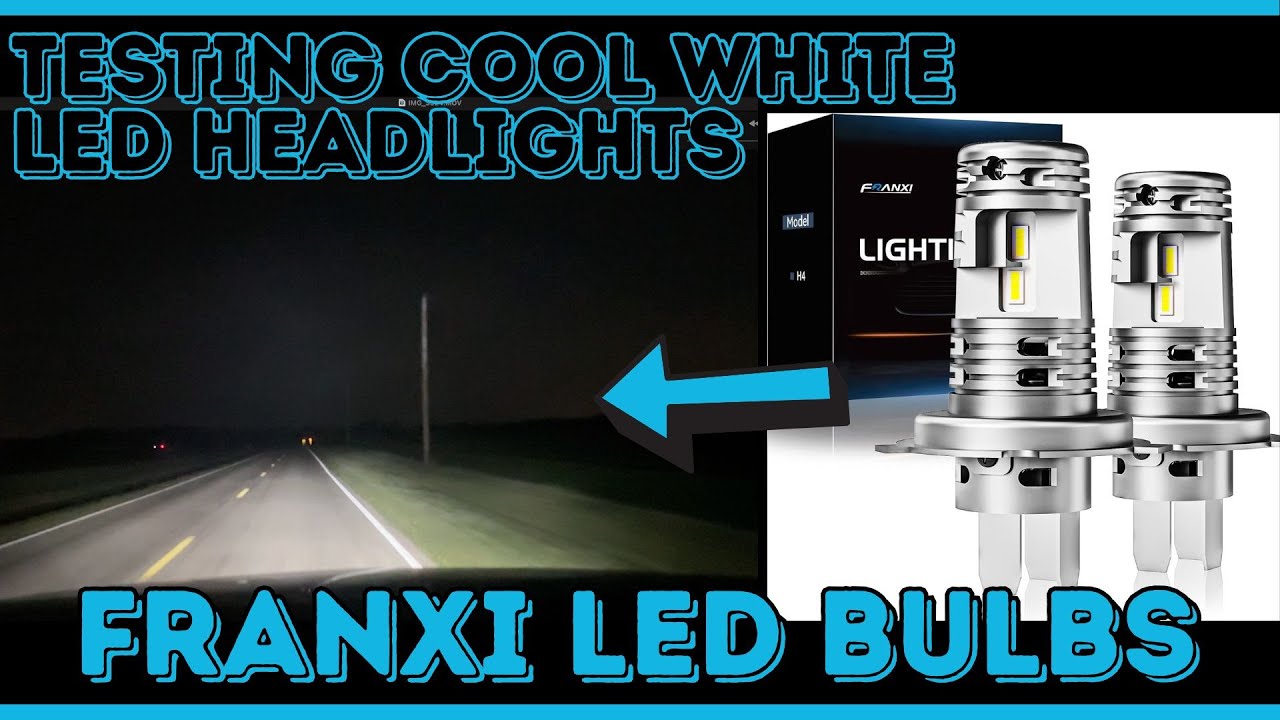 FRANXI H4 - 9003 LED Bulbs | Super Bright 6000k Cool White Headlights # ...