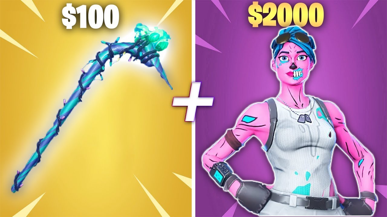 THE MOST EXPENSIVE SKIN COMBOS in CHAPTER 2 - Most Expensive Skin, Back ...