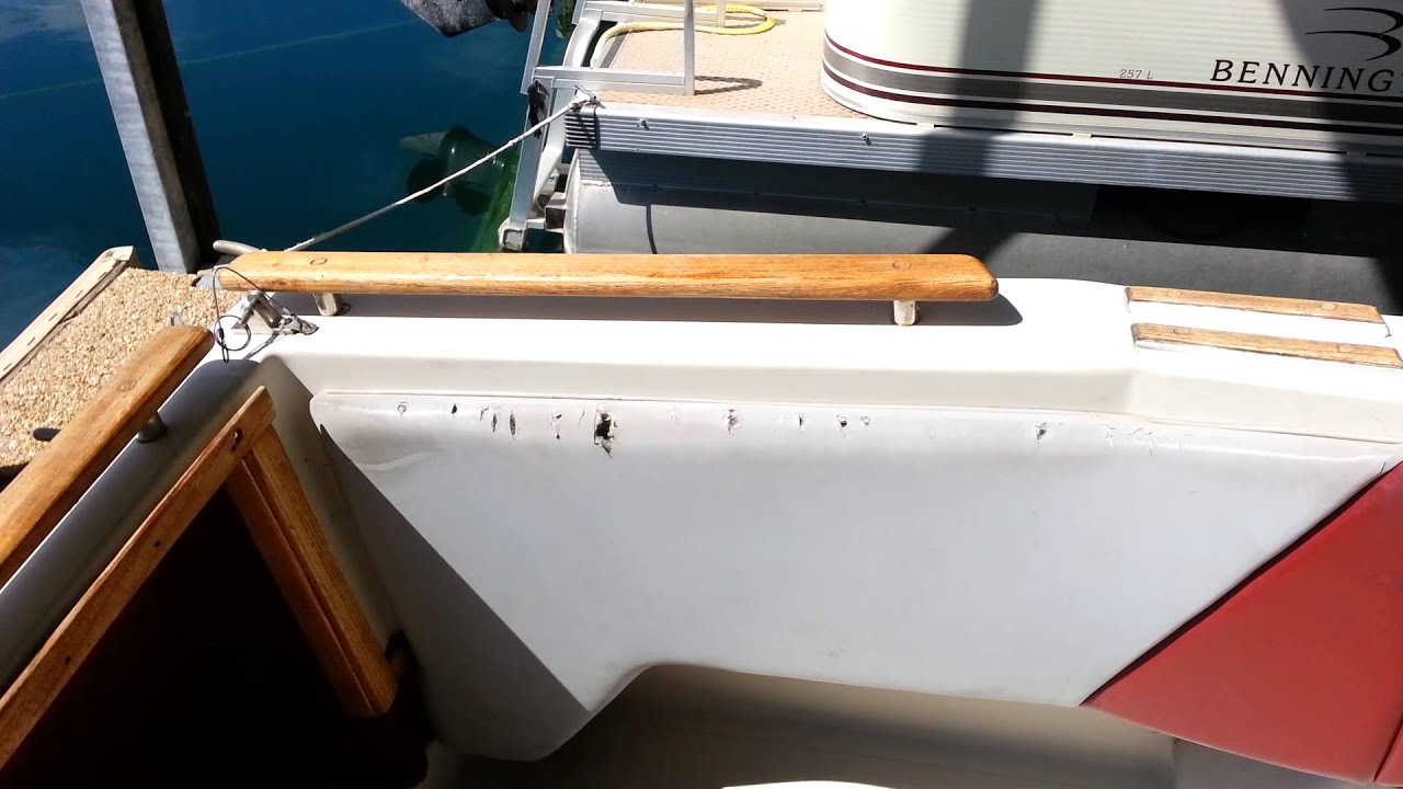 1 Port bow to stern helm deck - YouTube