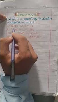 Java Programming MCQ's Part24 #programminglanguage #codinglover #coderslife #neet #coding # ...