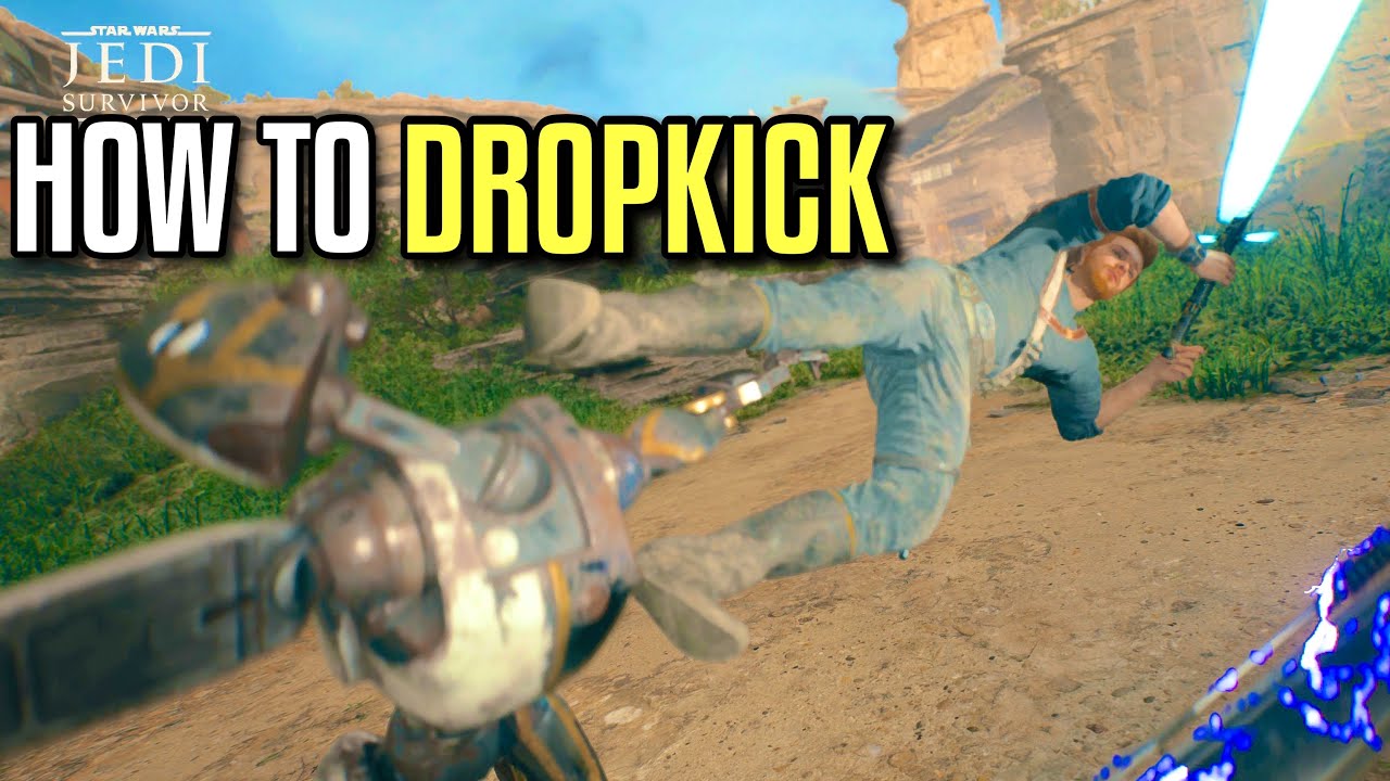 Star Wars Jedi Survivor How to Drop Kick - YouTube