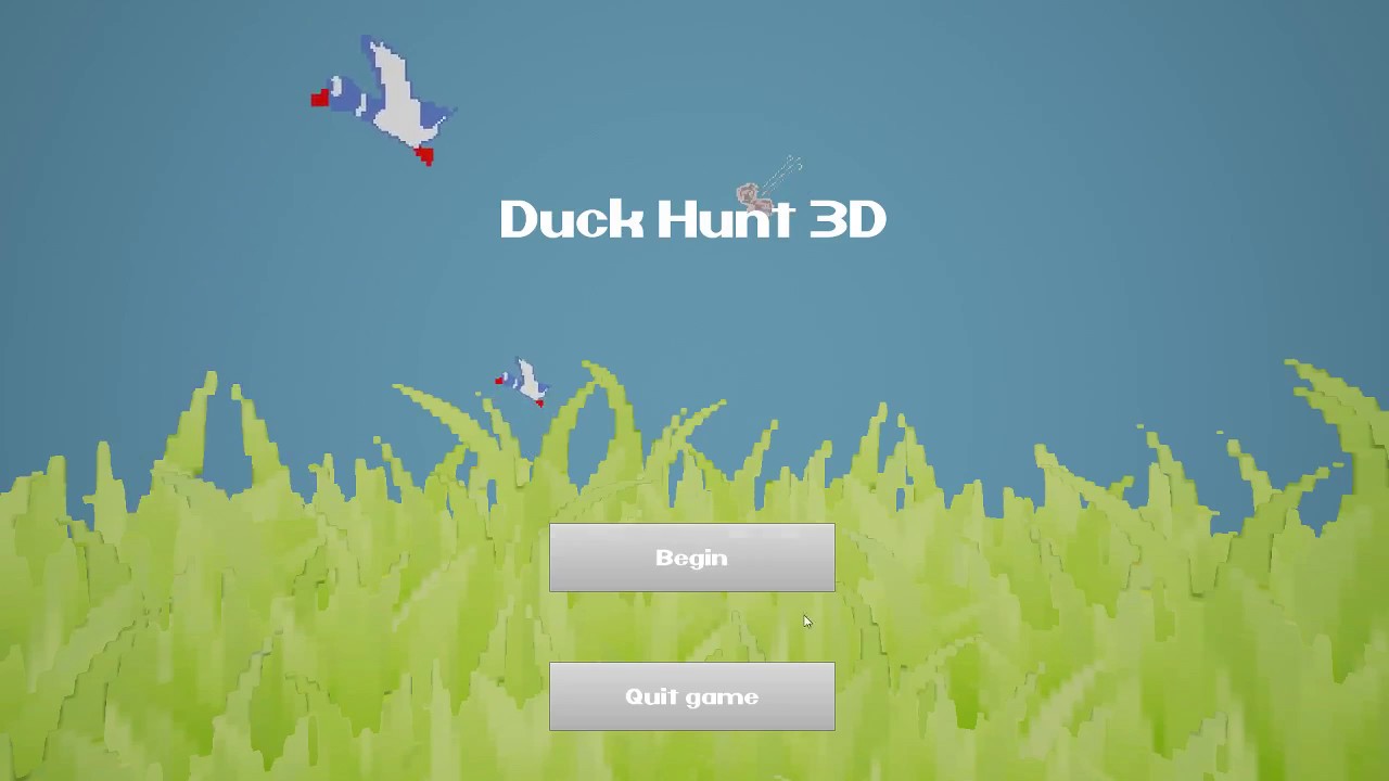 Duck Hunt 3D Unreal Engine 4 - YouTube