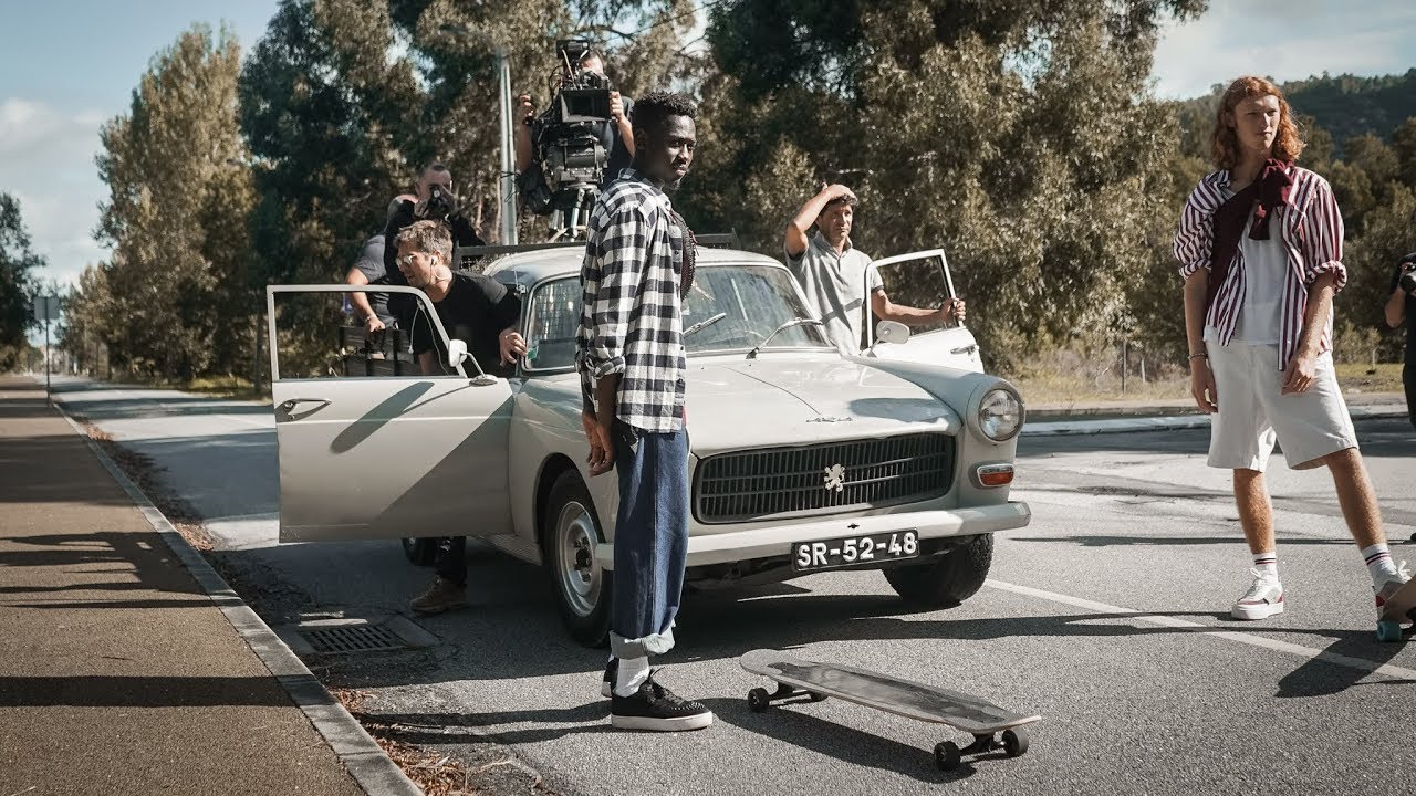 Making Of Louboutin Commercial with Abou Seck - YouTube