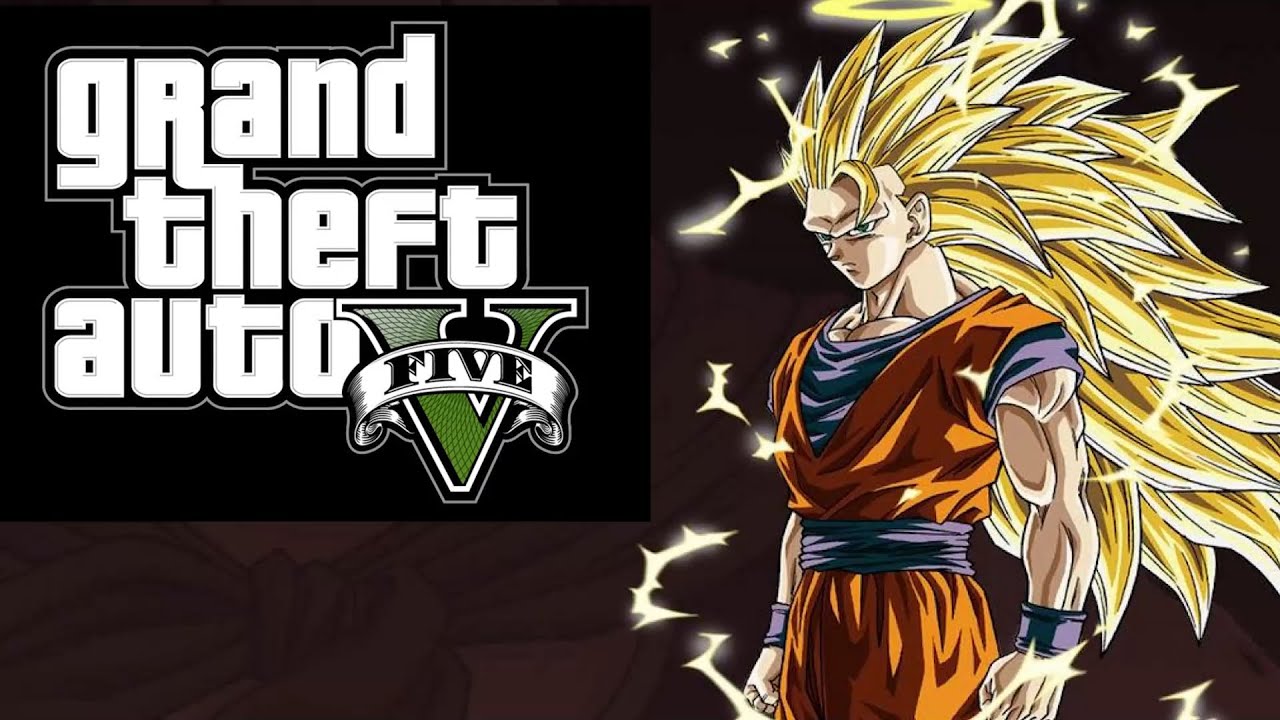 GTA 5 Mods - Dragon Ball Goku Super Saiyan 3 (GTA 5 mods Gameplay ...
