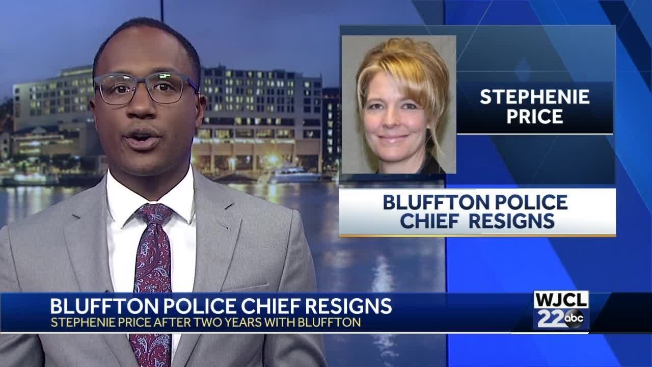 Bluffton Police Chief Stephenie Price Resigned... - YouTube