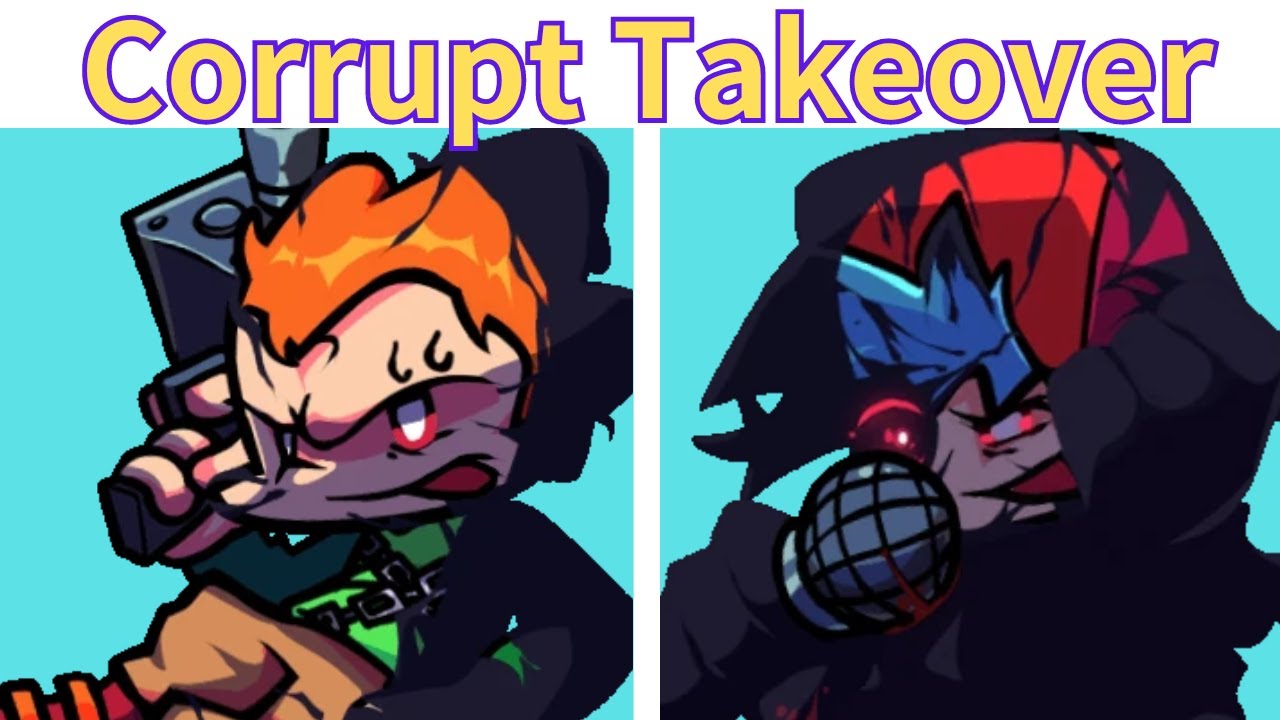 Friday Night Funkin'Corruption Takeover FULL WEEK + Cutscenes (FNF MOD ...