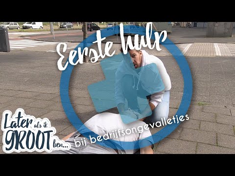 WAT DOE JE ALS IEMAND VAN DE TRAP VALT? | EHBO | Later als ik groot ben ...