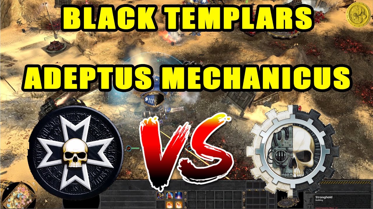 DoW 2 Codex Clash of Steel - Black Templars vs Adeptus Mechanicus in an ...