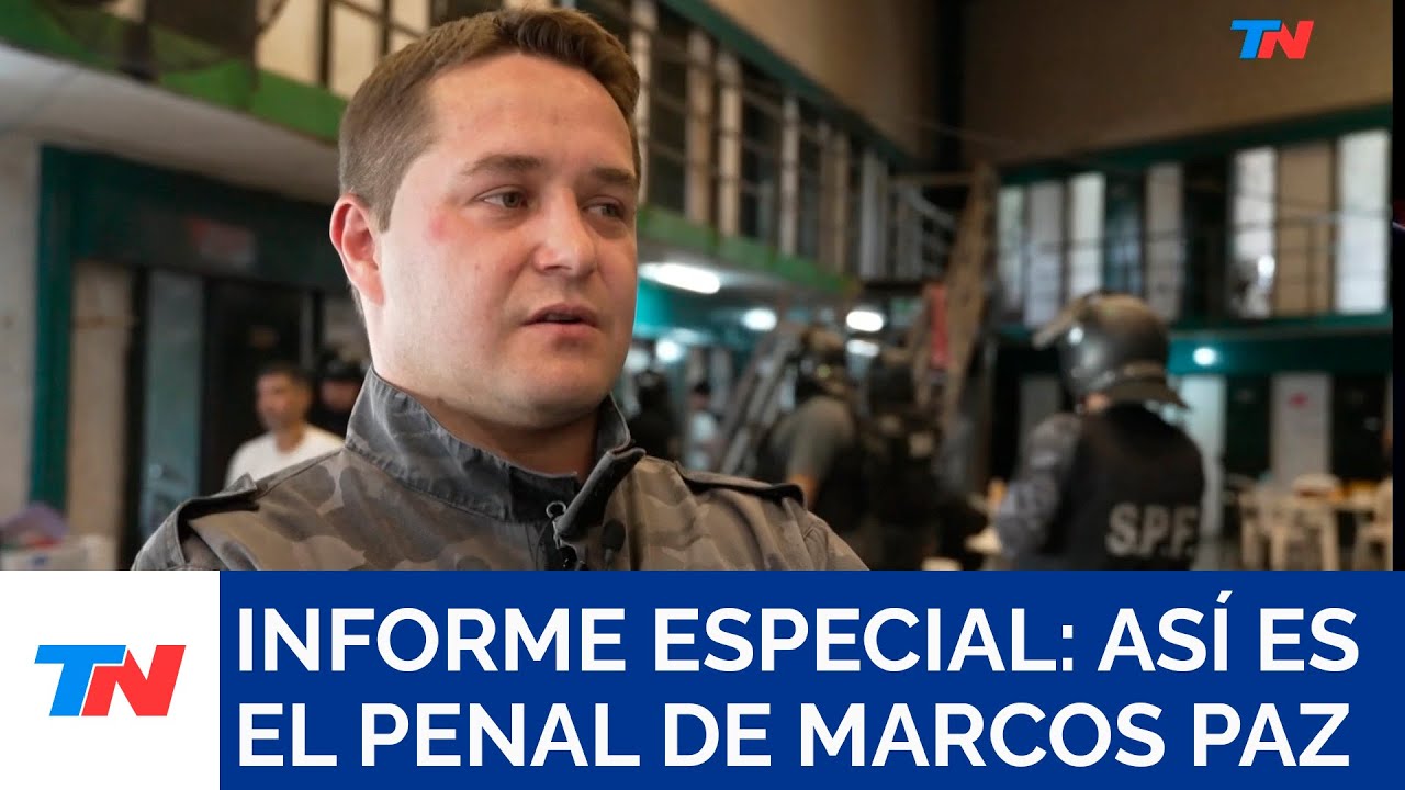Un penal de máxima seguridad: Así es la cárcel de Marcos Paz - YouTube