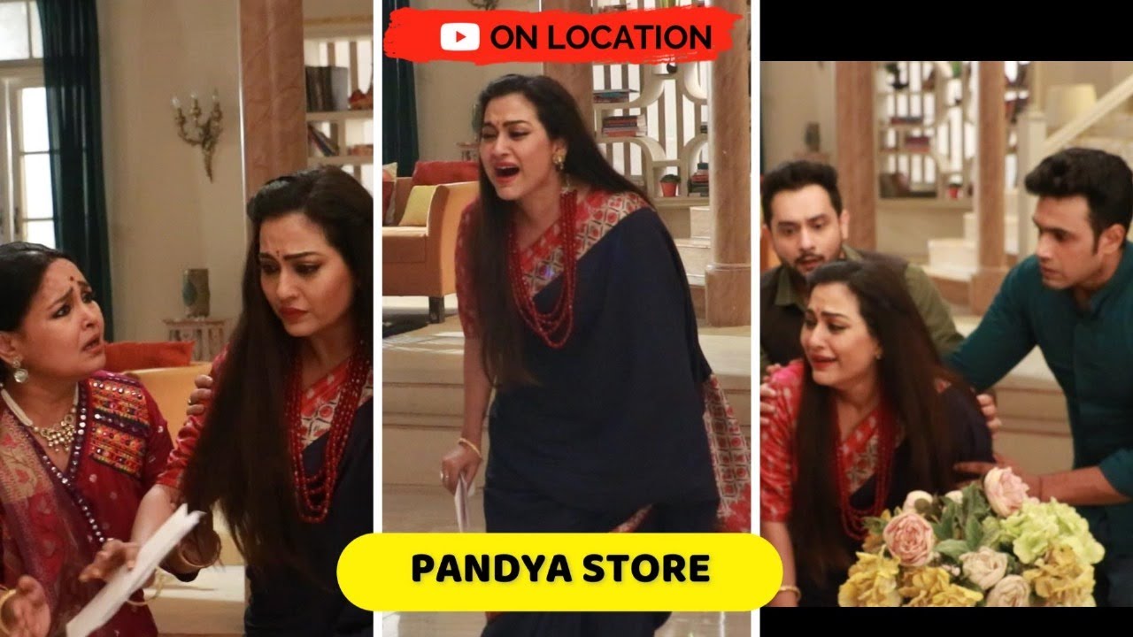 Pandya Store on location: Amrish Ne Chhoda Ghar | Priyanshi Yadav ...