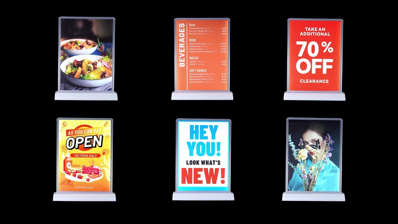 Seria Display LED A4/A5 abcMIX - YouTube