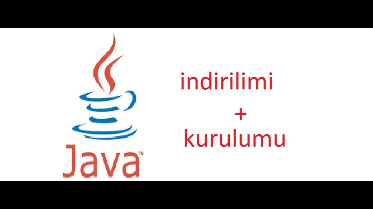JAVA İNDİRİLİMİ+KURULUMU - YouTube