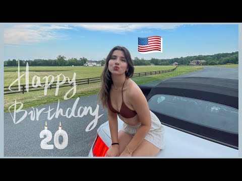 20. YAŞIMA AMERİKA'DA GİRDİM | doğum günü vlog 🎂 ✨#AlminaAmerikada